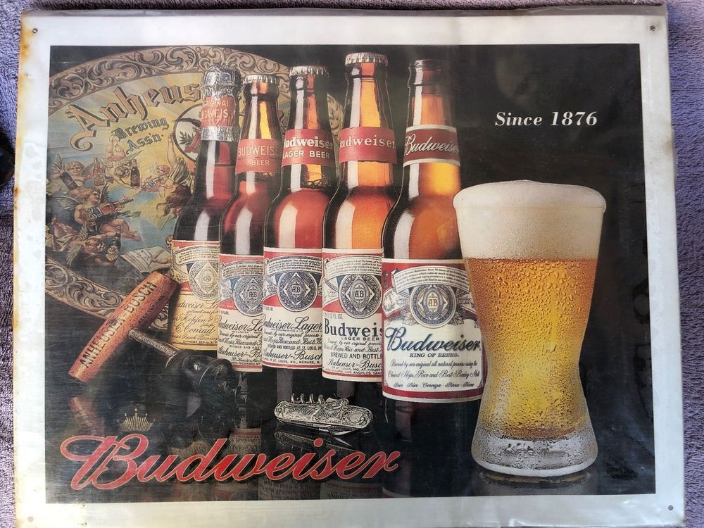 Budweiser bier usa beer 1876 bar deko (Neu (gemäss Beschreibung)) in ...