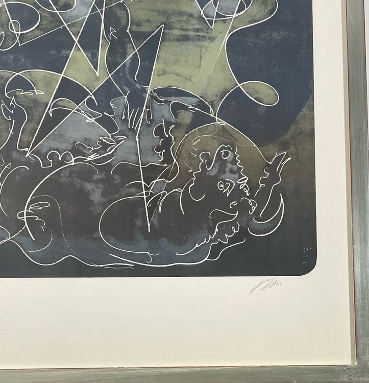 Hans Erni (1909-2015) Lithographie Handsigniert | Kaufen auf Ricardo