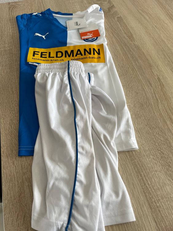 GC Zürich Fussball-Set Puma, Grösse 128, YS (Neu (gemäss Beschreibung ...