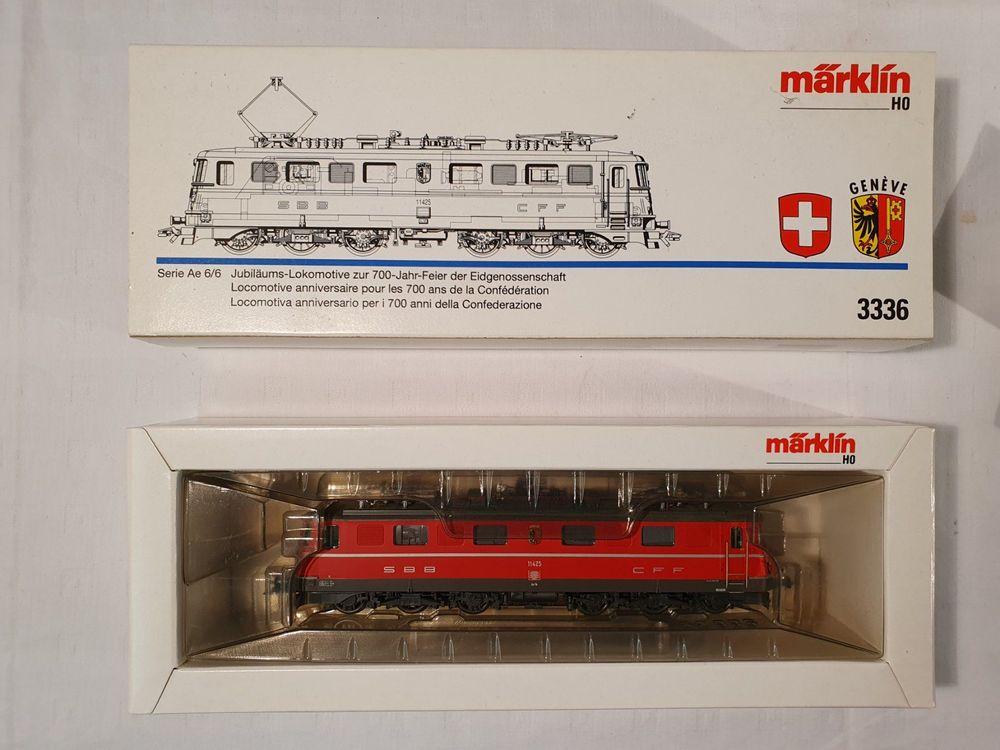 Märklin 3336 Jubiläums Lok 700 Jahre Eidgenossenschaft (311) | Kaufen ...