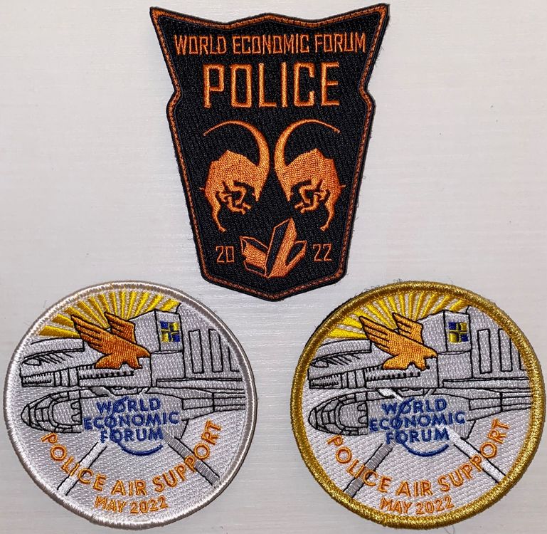 World Economic Forum 2022 - WEF Police Polizei Air Support (Neu und ...