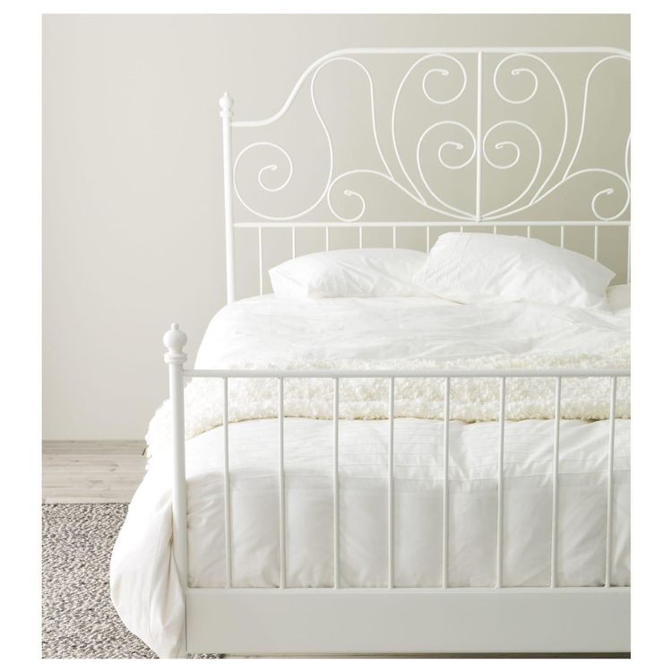 Ikea Metallbett Weiss