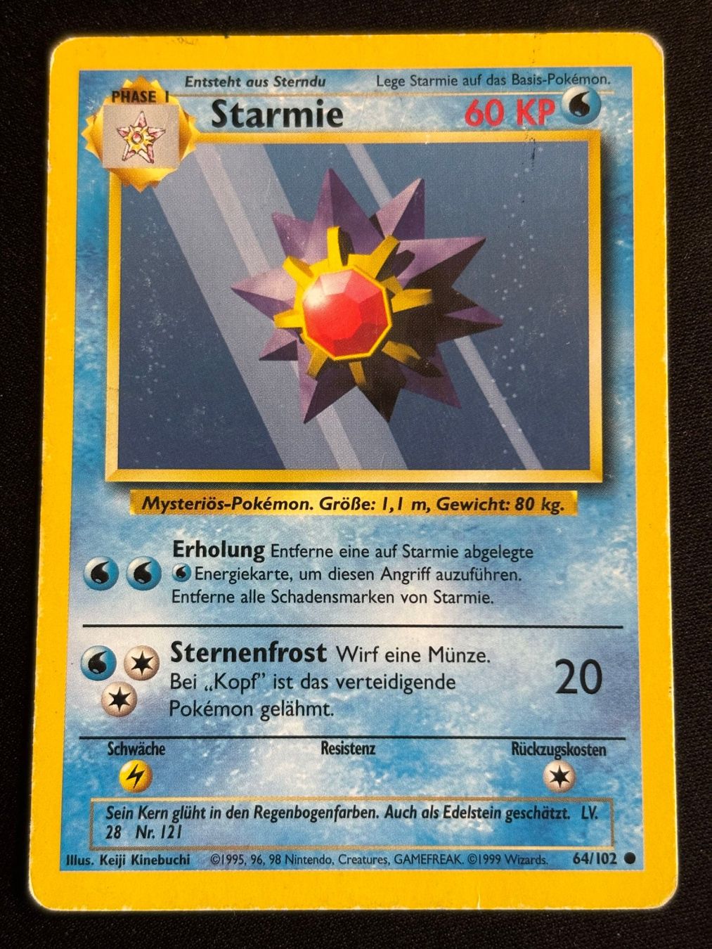 Pokemon Starmie - Base set 64/102 - Deutsch (D'occasion) à Bern pour CHF 1 – avec livraison ...