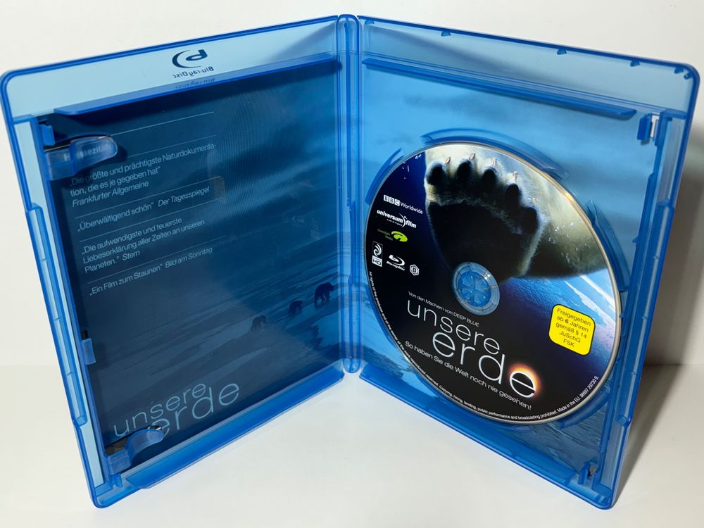 Unsere Erde - Earth Blu Ray (Gebraucht) in Wilderswil für CHF 3.9 – mit Lieferung auf Ricardo kaufen