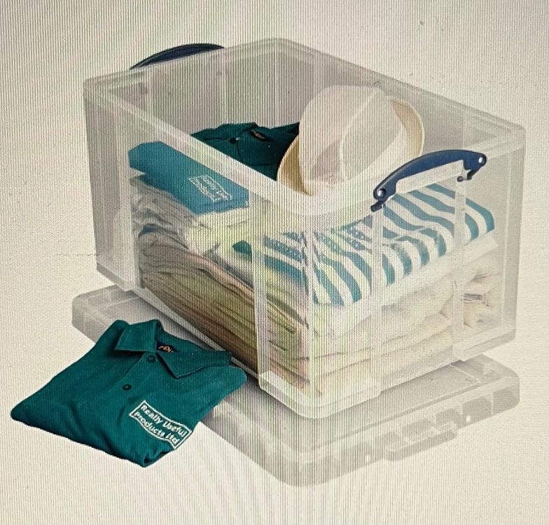 5 Really Useful Box Aufbewahrungsbox, 84 l, transparent (Neu (gemäss ...