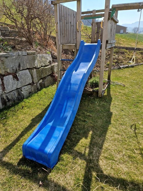 Hit: Wellen-Rutschbahn blau 3m | Kaufen auf Ricardo