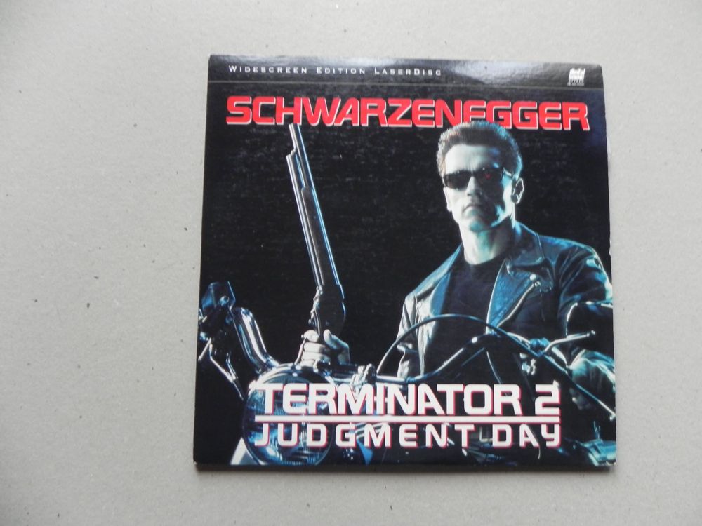 Laserdisc Terminator 2 Schwarzenegger 1991 Engl. Sprache (Gebraucht) in Siebnen für CHF 22 – mit ...