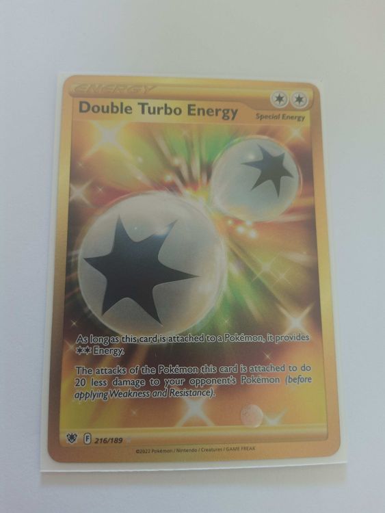 Double Turbo Energy Goldcard - Astral Radiance (Neu (gemäss ...