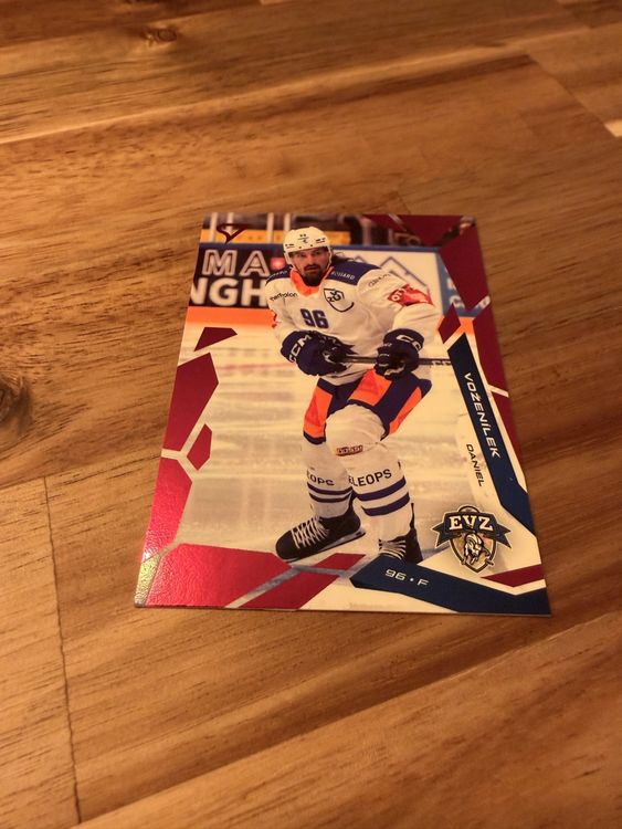 Daniel Vozenilek EV Zug 2025/26 Sportzoo pink (Neu (gemäss Beschreibung ...