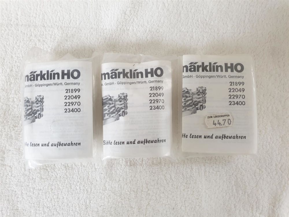 Märklin H0/WS 3x 21899 Lokumschalter ovp | Kaufen auf Ricardo