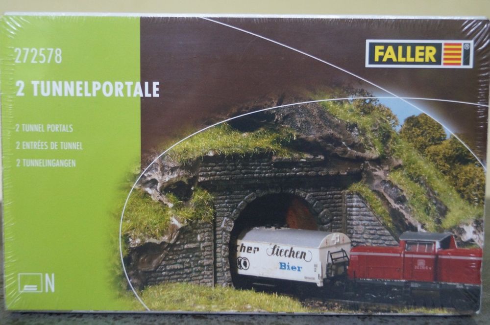 2 Tunnelportale Faller 272578; Neuer Bausatz in OVP (Neu und ...