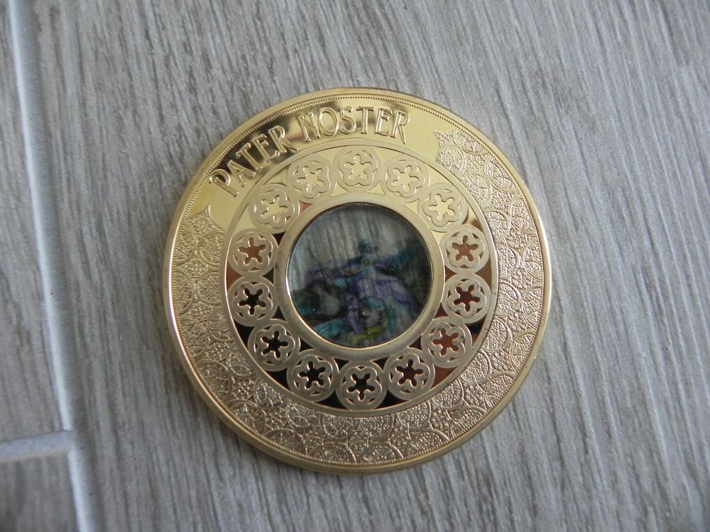 Riesige Medaille Pater Noster qui es in caeus (D'occasion) à Biel ...