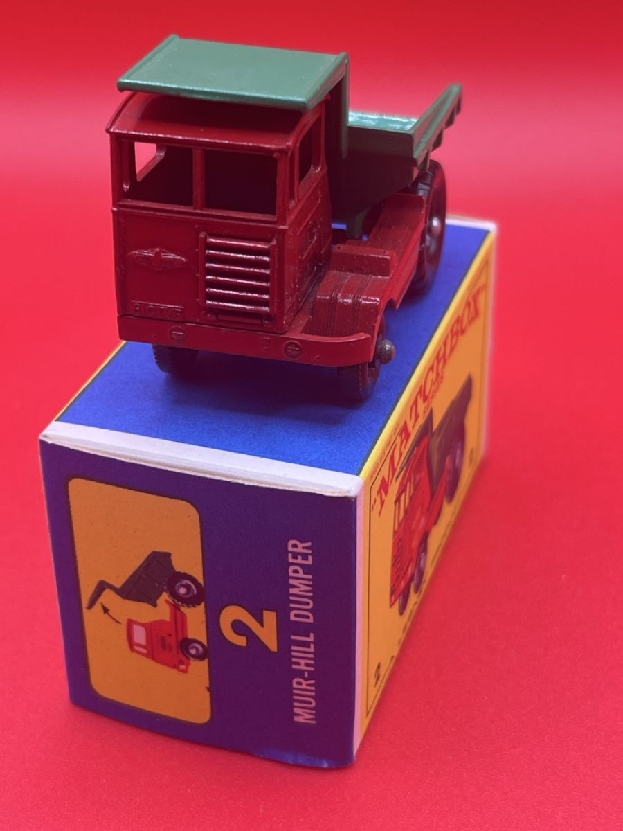 Matchbox Lesney Muir Hill Dumper No 2 (Gebraucht) in Root für CHF 12 ...