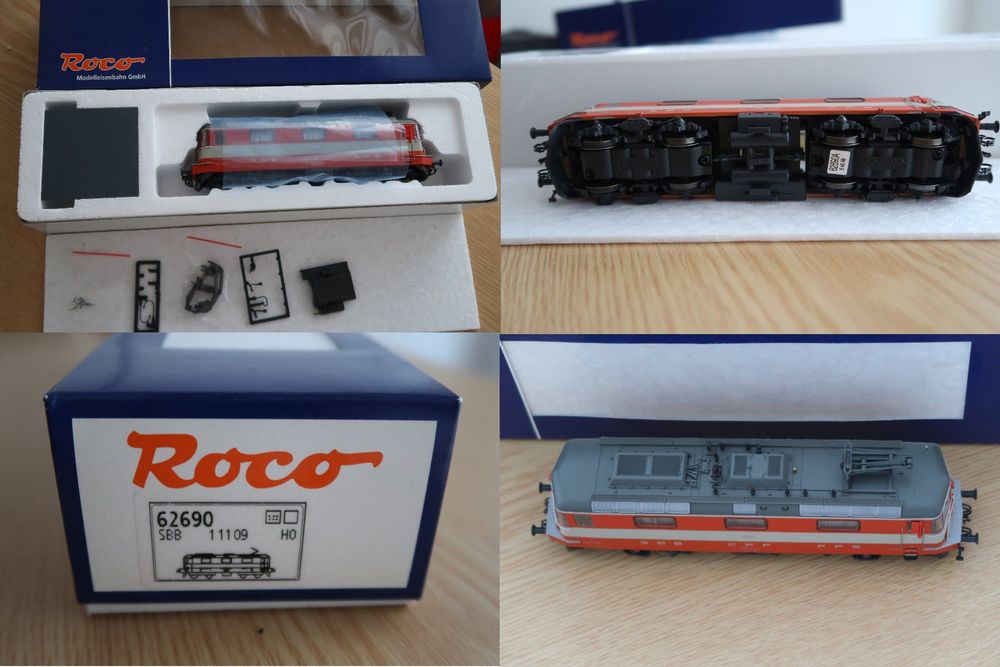 Roco 62690 SBB CFF FFS Re 4/4 II 11109 Swiss Express (Gebraucht) in für ...