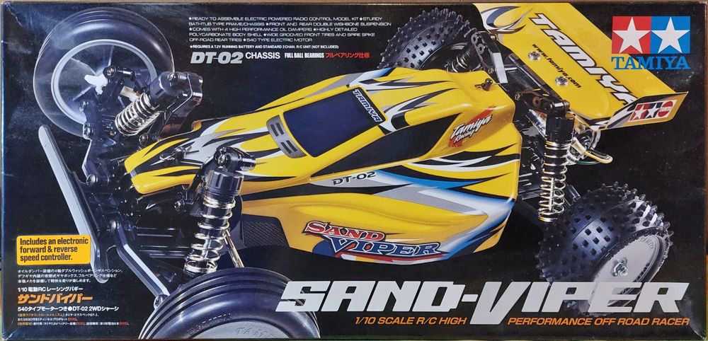 TAMIYA Sand-Viper 1:10 DT-02 Chassis Full Ball Bearings (Gebraucht) in Au ZH für CHF 75 – nur ...