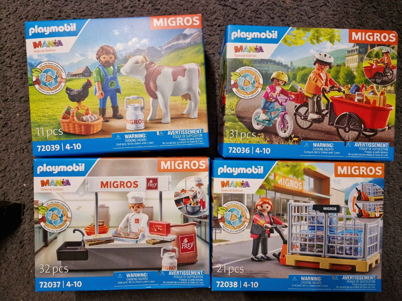 Playmobil Migros Mania, versch. Sets, Neu und OVP (Neu und ...