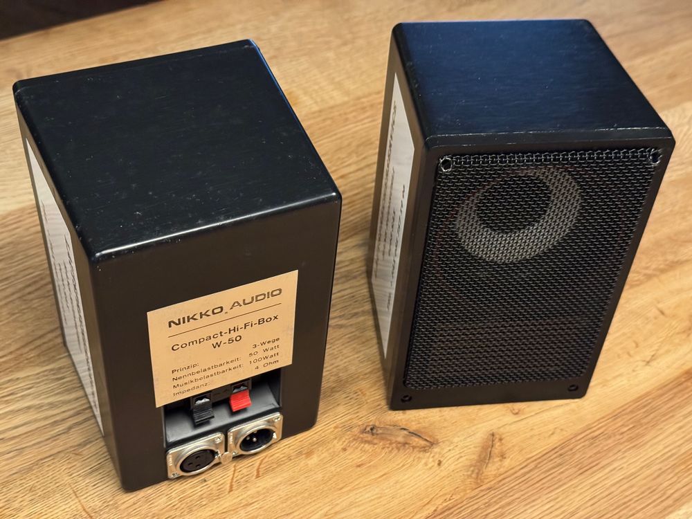 Nikko Audio Compact-HiFi-Box W-50 Boxen Paar (Gebraucht) in Frümsen für ...