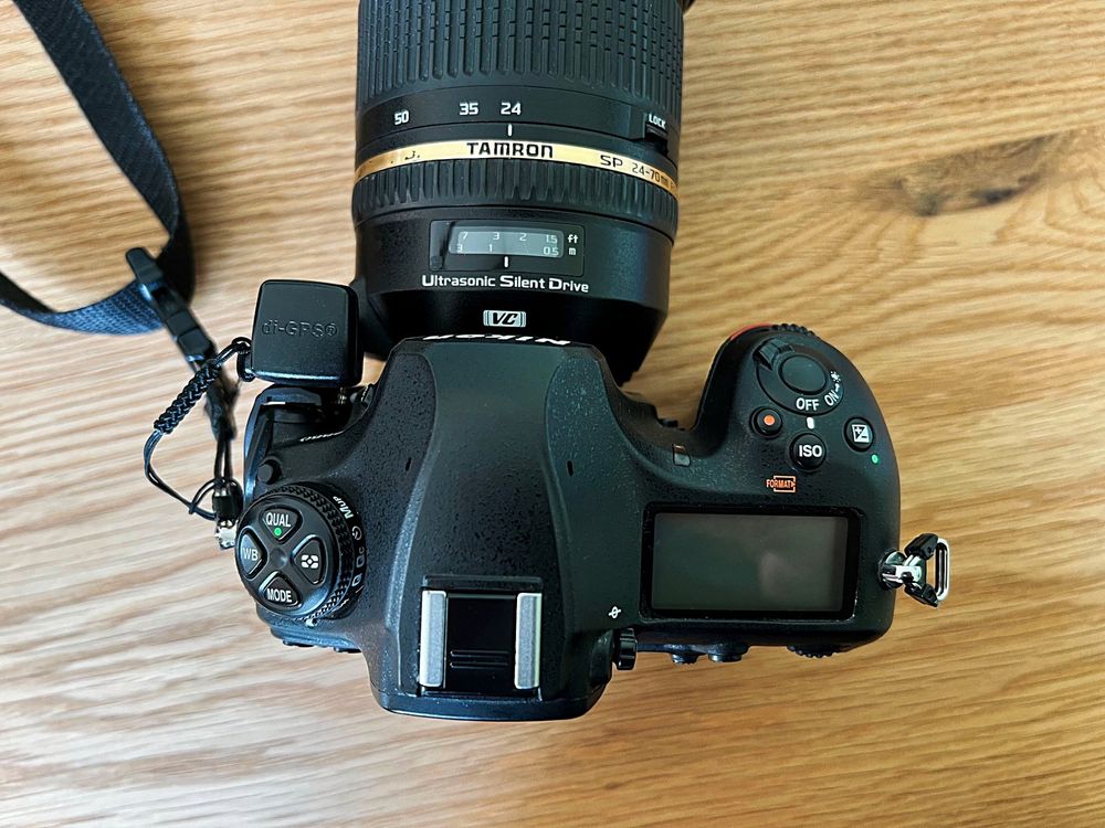 Nikon D850 mit GPS und Objektiv Tamron AF 24-70mm 2.8 Di V6 (Gebraucht ...