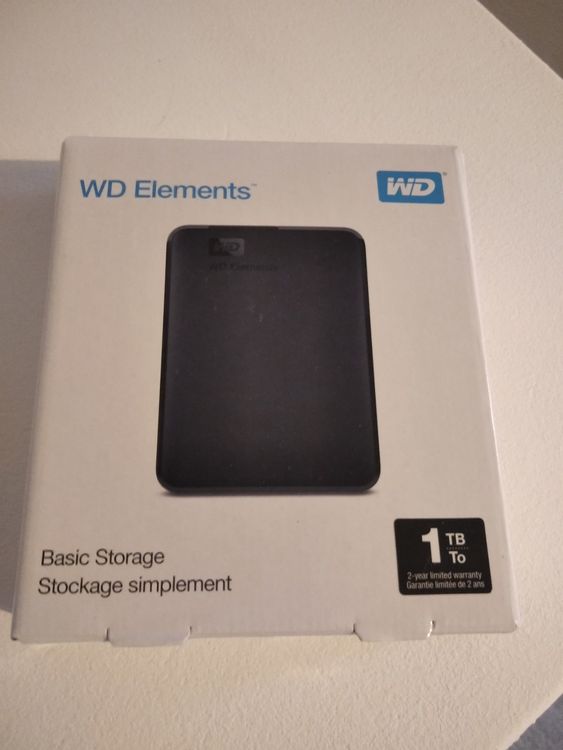 Festplatte WD Elements 1 TB | Kaufen auf Ricardo