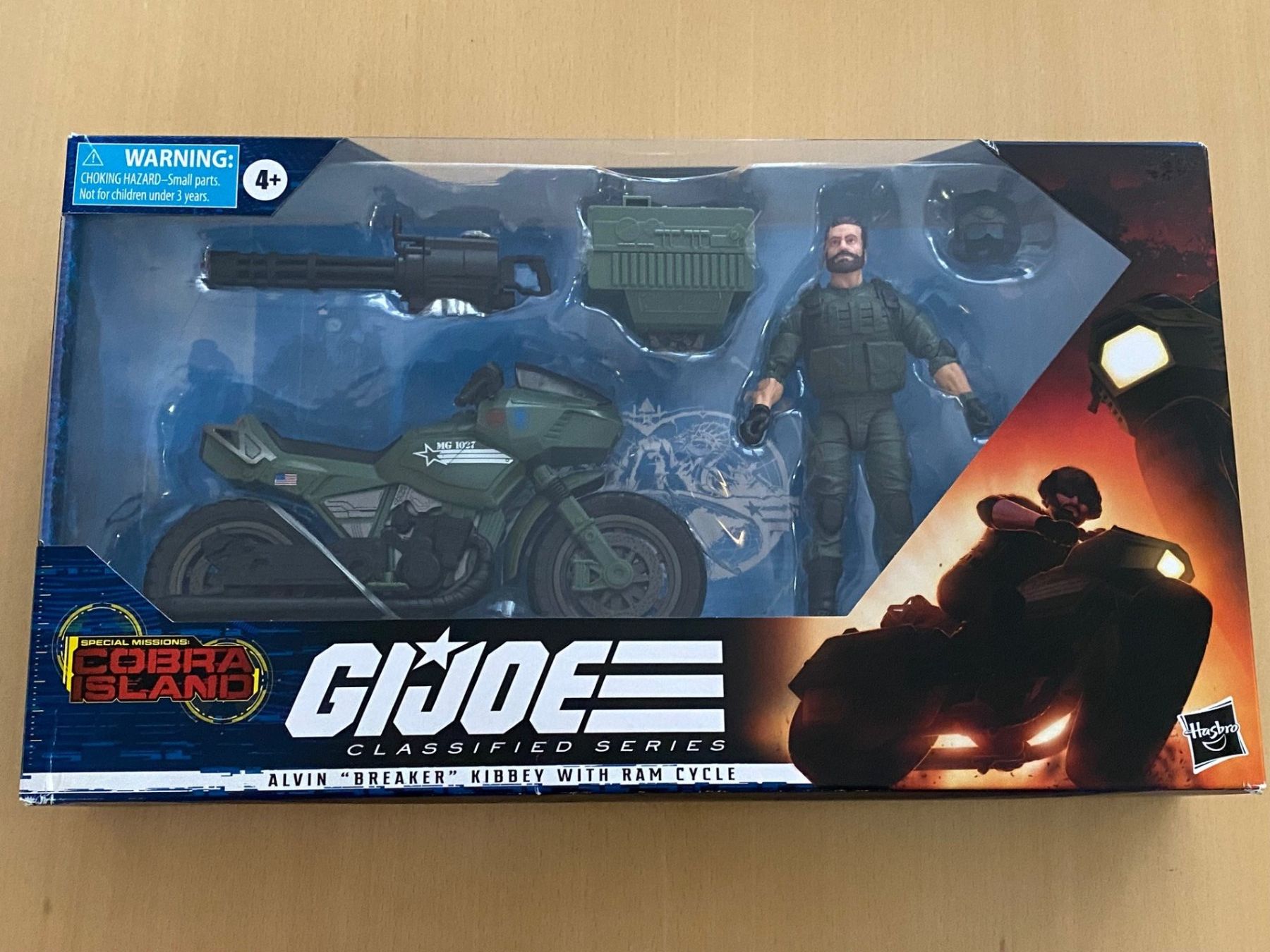 Hasbro GI Joe Classified Series 29 Breaker with RAM Cycle (Neu (gemäss ...