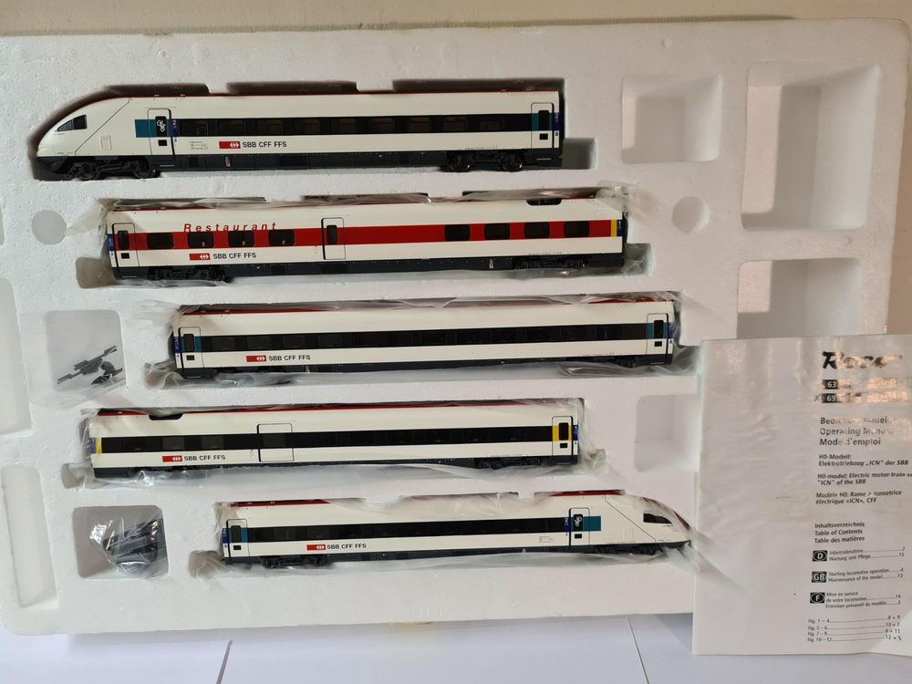 Roco ICN 69150 H0,AC Digital 5 teilig (Gebraucht) in Liesberg-Dorf für ...