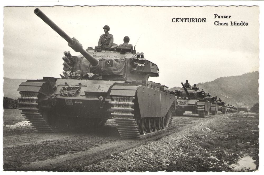 Militärkarte Panzer Centurion (Gebraucht) in Kerns für CHF 12 – mit Lieferung auf Ricardo kaufen