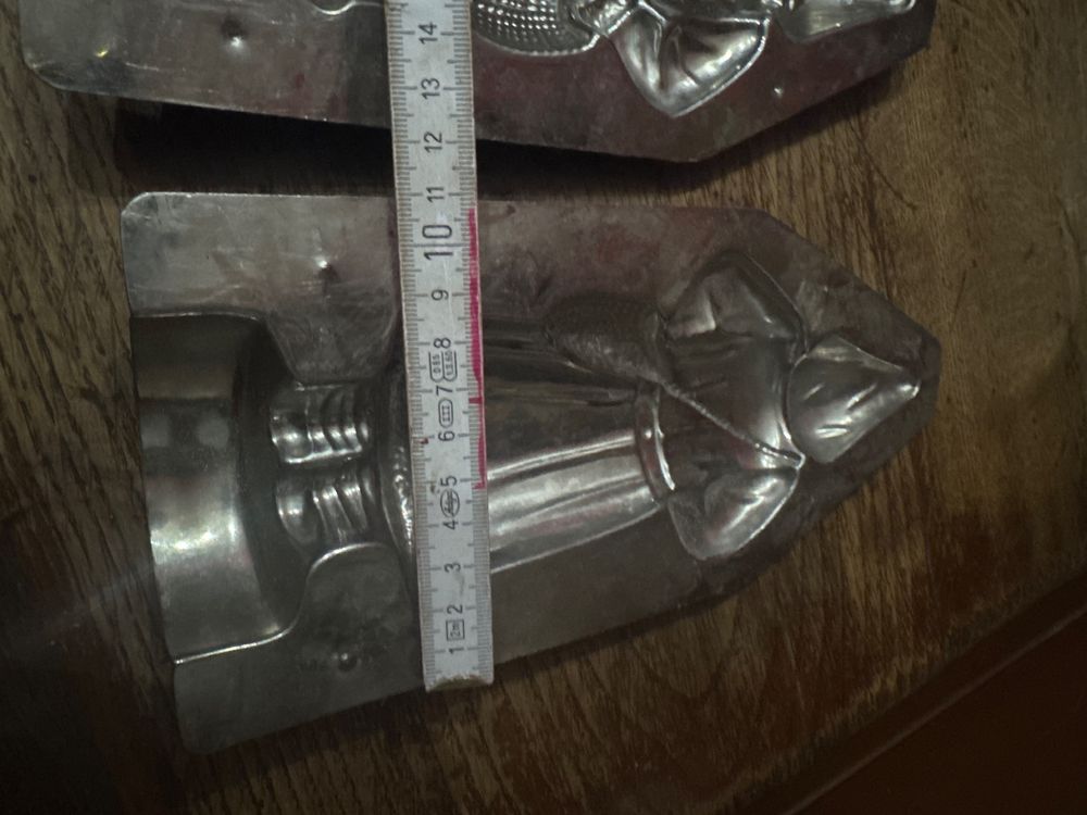 Moule ancien chocolat schokoladenform st Nicolas évêque 23cm (D ...