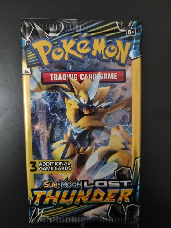 Pokemon Lost Thunder Dollar Tree Booster (3 Cards) ENG (Neu und ...