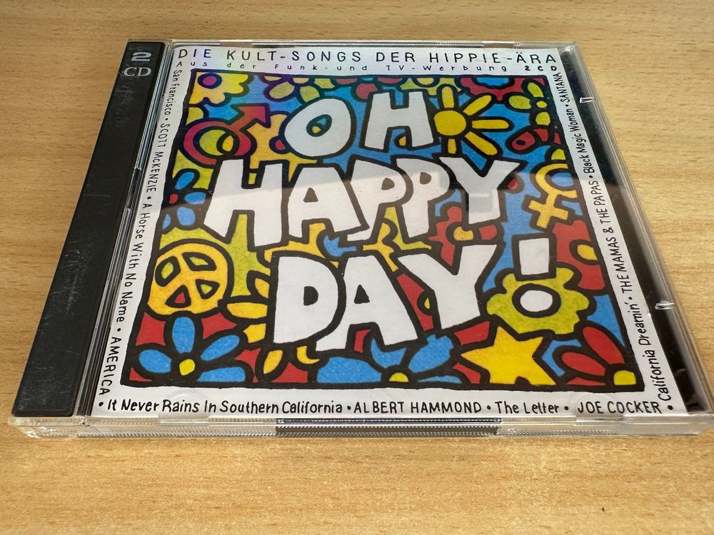 Various – Oh Happy Day - Die Kult-Songs Der Hippie-Är - 2 CD (Gebraucht ...