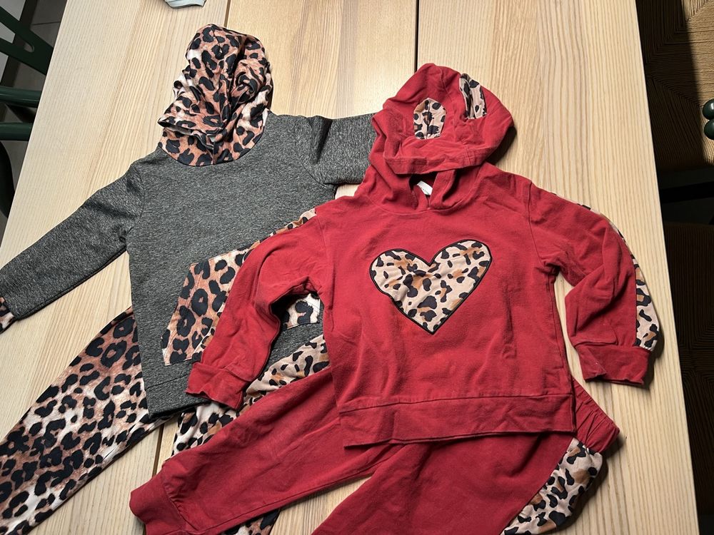 Two Girl's Leopard Print Outfit Sets 3Y (Gebraucht) in Uitikon Waldegg ...