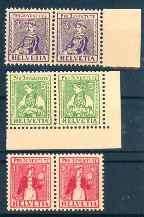 1917, Pro Juventute, SBK 200.– ** (Gebraucht) in Willisau für CHF 39 – mit Lieferung auf Ricardo ...