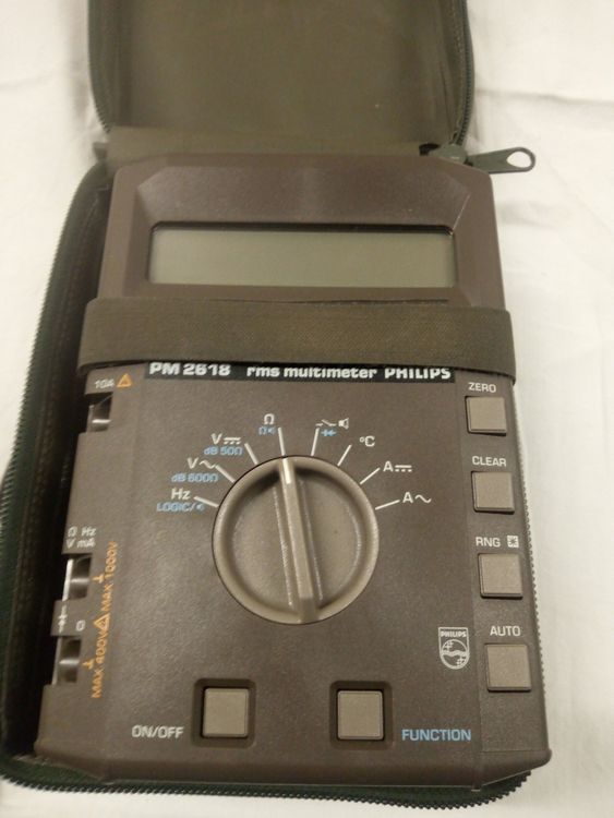Pm2618 rms multimeter Philips (Gebraucht) in Belp für CHF 35 – mit Lieferung auf Ricardo kaufen