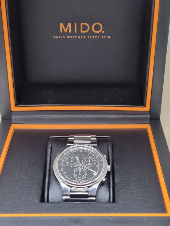 Mido Commander Chronograph - Top Zustand - mit Box (Gebraucht) in ...