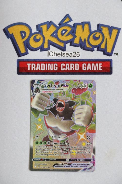 Pokémon Karte – Gortrom Vmax Shiny (DE) (Neu (gemäss Beschreibung)) in ...