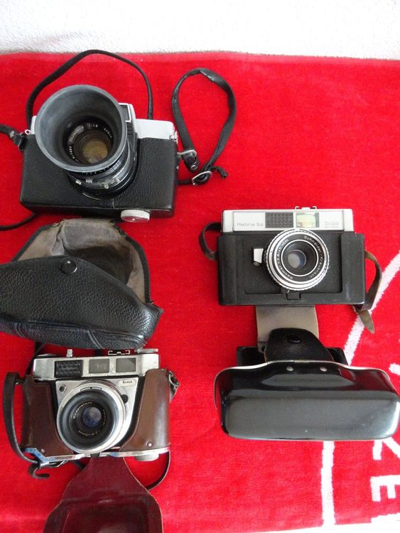 DREI ALTE KAMERAS VON KODAK UND FUJICAREX - FÜR ANTIKFAN | Kaufen auf ...