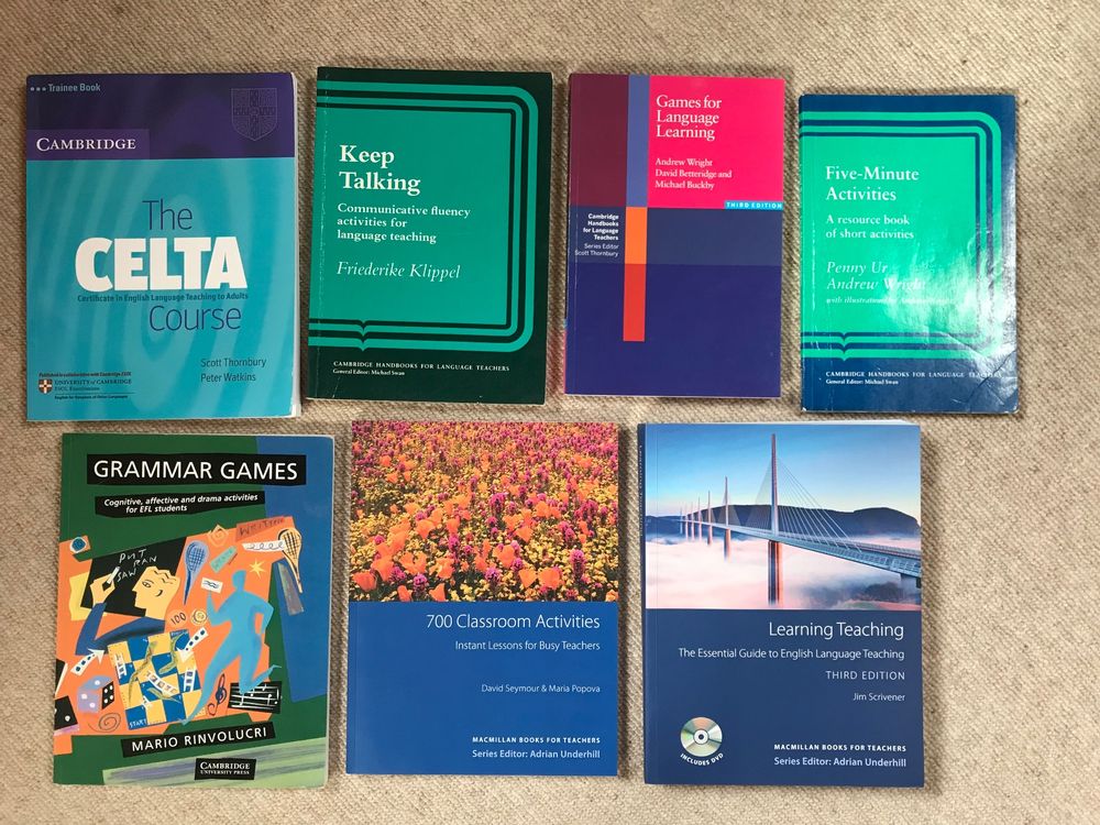 ELT /CELTA Collection of Essential Books for English Lessons (Gebraucht ...