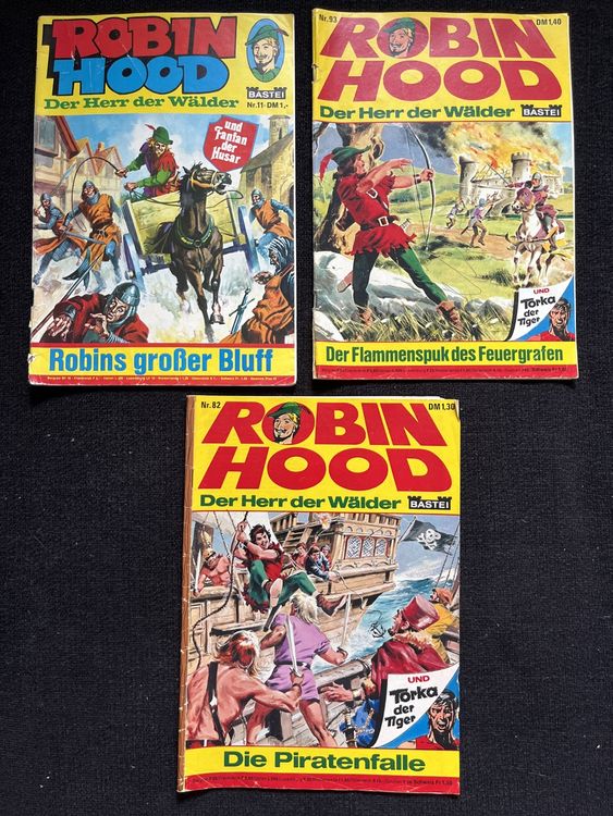 Robin Hood Comics 3 Stück (Gebraucht) in für CHF 15 – mit Lieferung auf ...