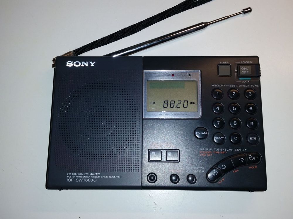 Sony ICF-SW7600G PLL Weltempfänger (D'occasion) à Stalden VS pour CHF ...