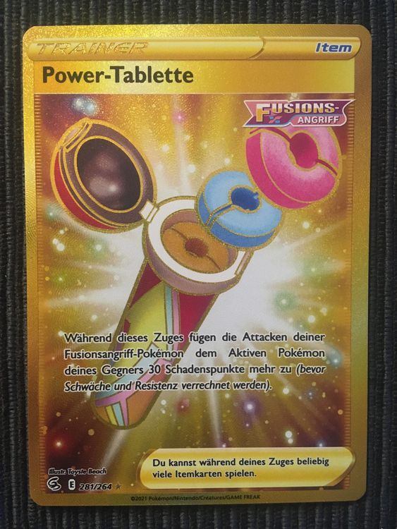 Pokemon Power Tablette Gold Fusions Angriff | Kaufen auf Ricardo