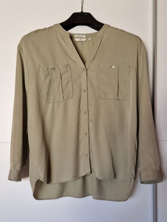 Tom Tailor Bluse, NEU, 42, helles olivgrün (Neu (gemäss Beschreibung ...