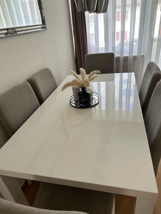 Esstisch Weiss Hochglanz Ikea