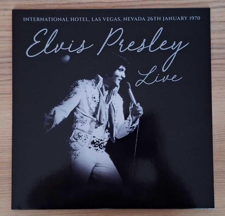 Elvis Presley Live International Hotel, Januar 1970 RoxVox (Gebraucht ...