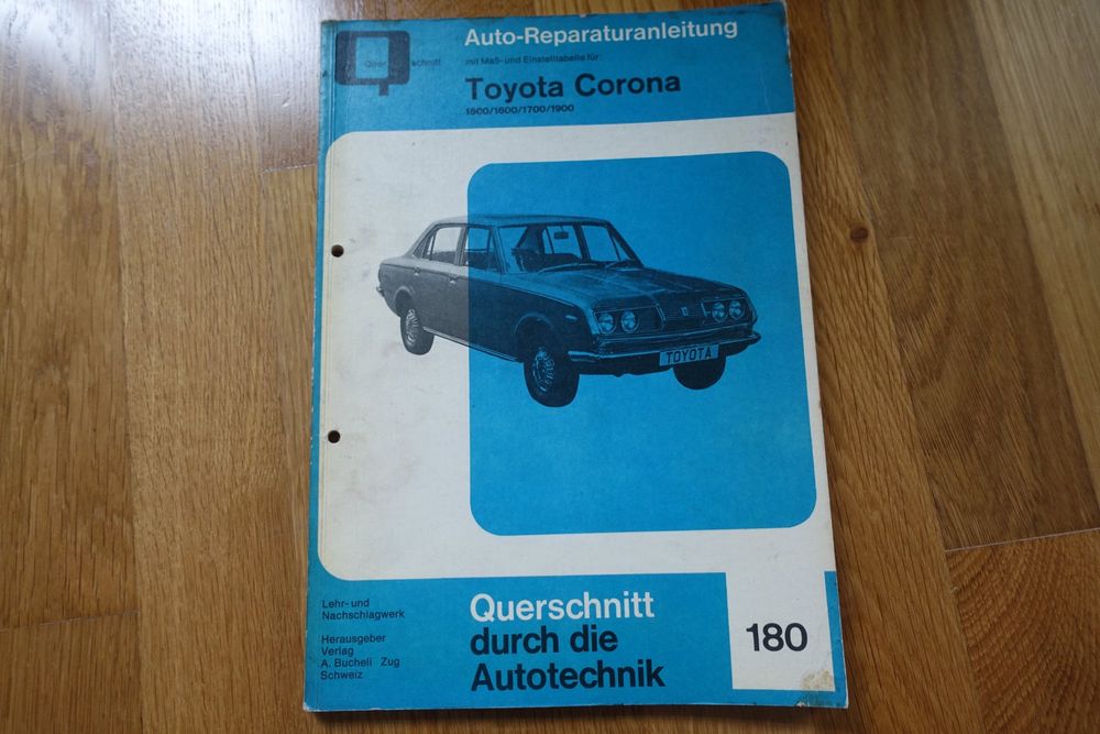 Reparaturanleitung für Toyota Corona 1500/1600/1700/1900 (Gebraucht) in ...