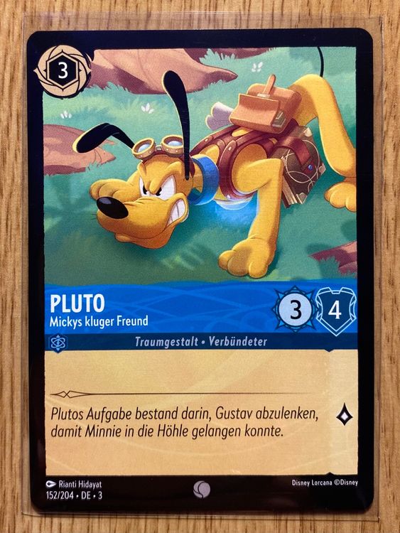Pluto DE 152 Disney Lorcana 3 (Neu (gemäss Beschreibung)) in Rafz für CHF 0.5 – mit Lieferung ...
