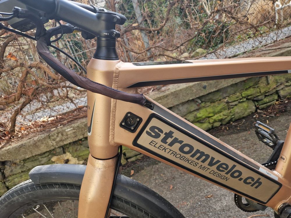 Stromer ST1X Champagnergold grösse L 45km/h (Gebraucht) in Rapperswil SG für CHF 1501 – nur ...