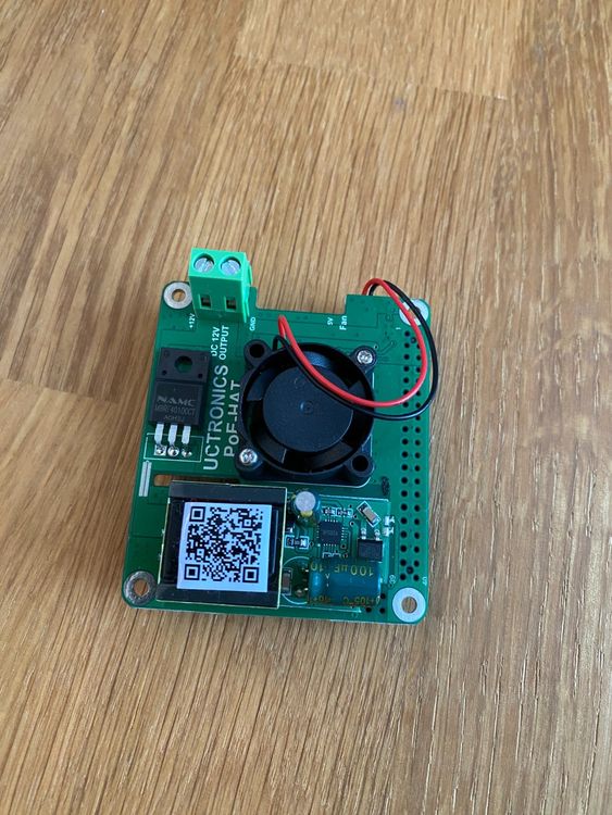 UCTRONICS PoE HAT 5V 3A für Raspberry Pi 4B (Gebraucht) in Lengnau AG ...