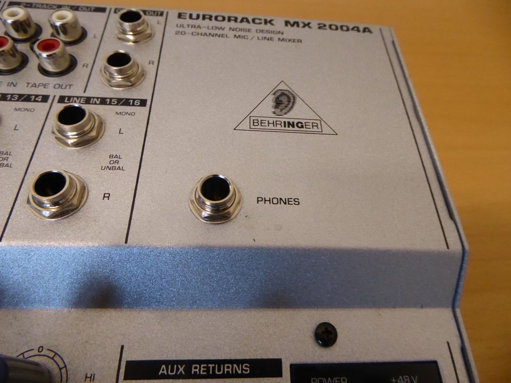 Behringer EURORACK MX2004A (Gebraucht) in Winterthur für CHF 64 – nur ...