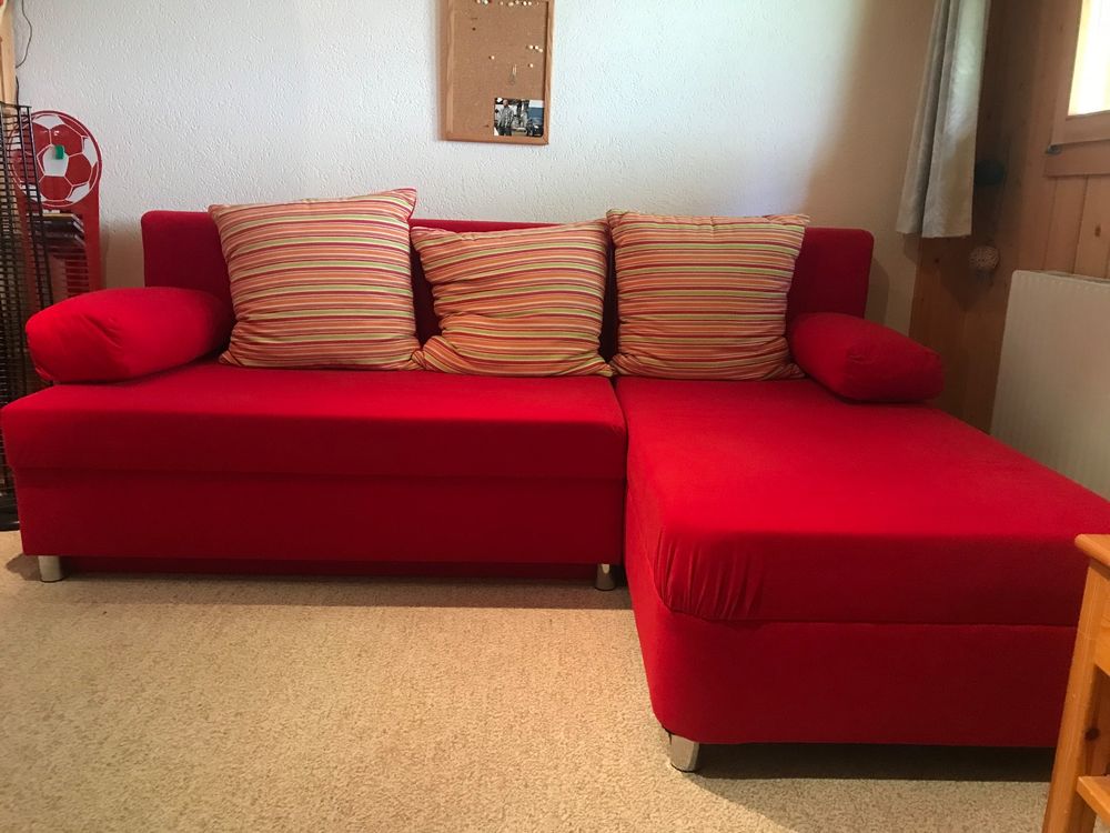 Sofa Rot | Kaufen auf Ricardo