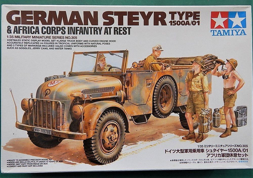 Steyr Type 1500 A/01+Afrika Korps | Kaufen auf Ricardo