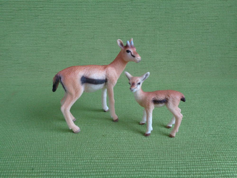 Schleich Gazelle mit Jungem. (Gebraucht) in Biel/Bienne für CHF 9 – mit Lieferung auf Ricardo kaufen